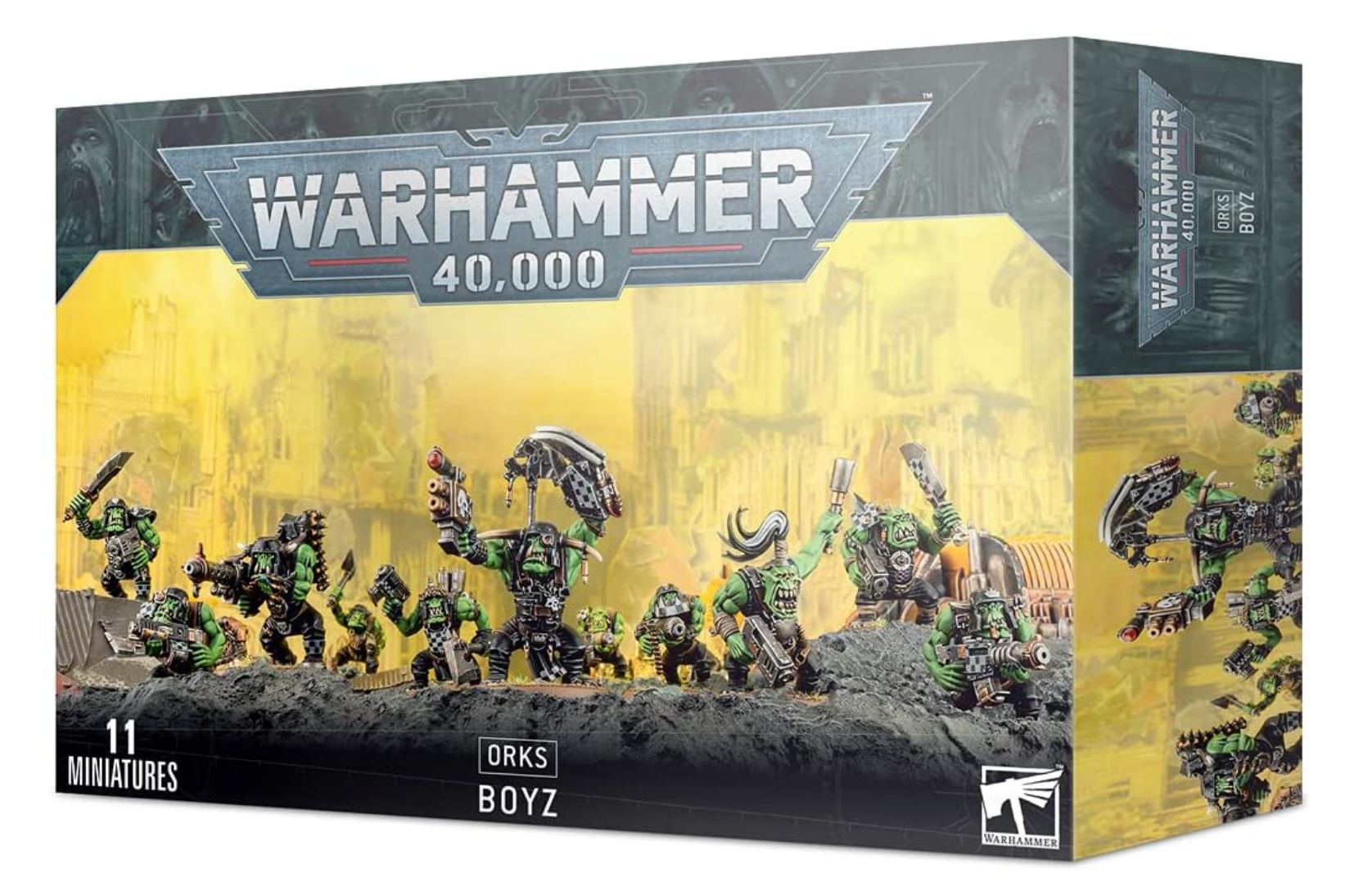 Ork Boyz - Warhammer 40.000 - 11 Miniatures - Box Set – Cottons & Crafts